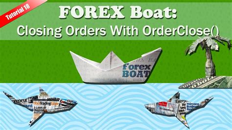 Closing Orders With Orderclose Mql4 For Complete Beginners Tutorial