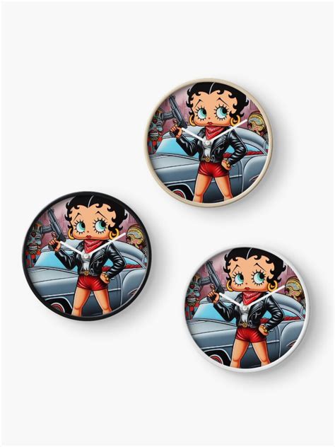 Betty Boop Let S Ride Again Clock Sold By Dell Miran Sku Printerval Uk