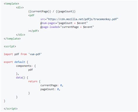 vue项目中pdf预览插件 vue pdf 使用 阿周 博客园