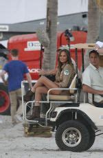 Chrissy Teigen On The Set Of A Photoshoot In Miami Hawtcelebs
