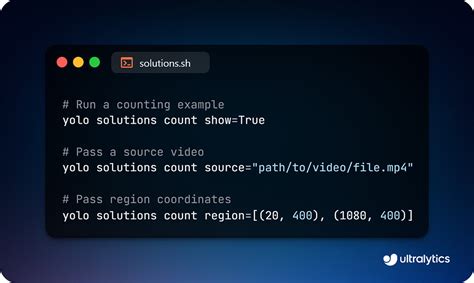 Object Counting Using Ultralytics YOLO Resources Ultralytics