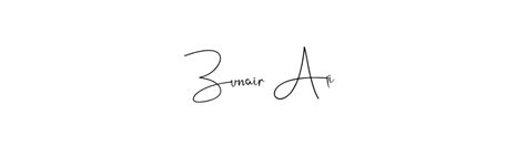 86 Zunair Ali Name Signature Style Ideas First Class Esignature