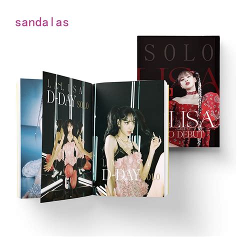 Kpop Blackpink Lisa Solo Lalisa Photobook Hd Álbum Fotográfico Coleção