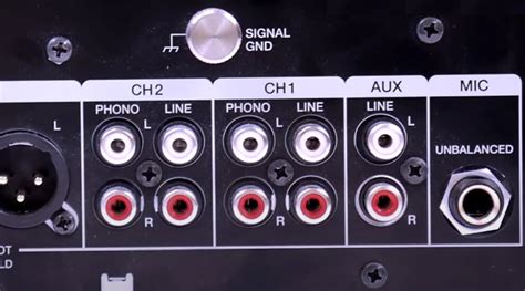 Phono Vs Line Signals Switches Inputs What S The Difference