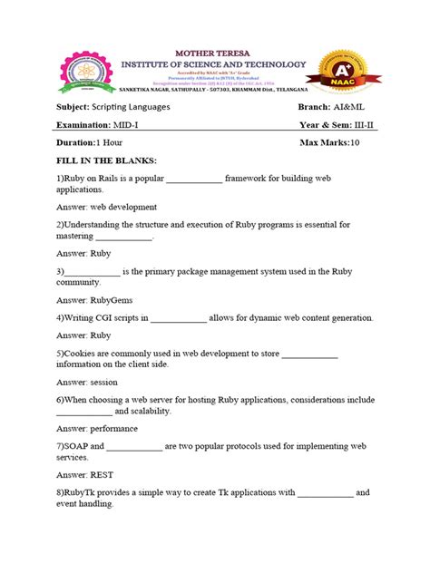 Sl Bits Pdf Scripting Language World Wide Web