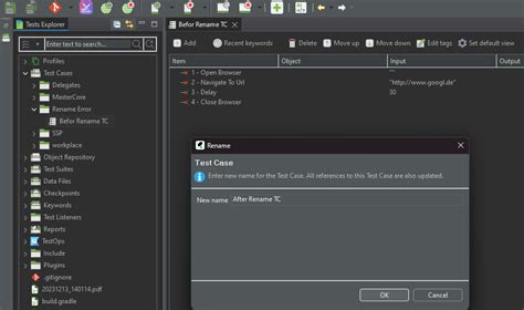 Critical After Updating To 972 Renaming Tc Will Show Error 2 Try