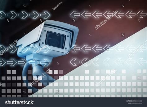 Modern Cctv Security Camera On Building Stock Photo Shutterstock