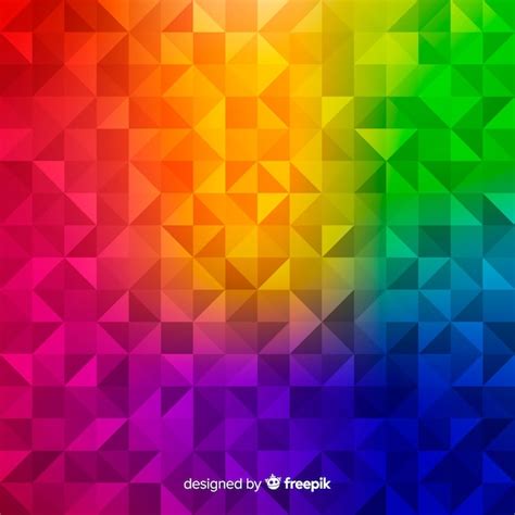 Premium Vector Multicolored Modern Abstract Background With Geometric Shapes