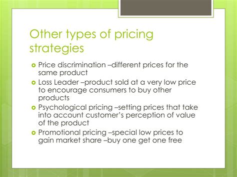 PPT Pricing PowerPoint Presentation Free Download ID