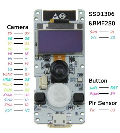 Ttgo T Camera Is An Esp32 Cam Board With Oled And Ai Capabilities