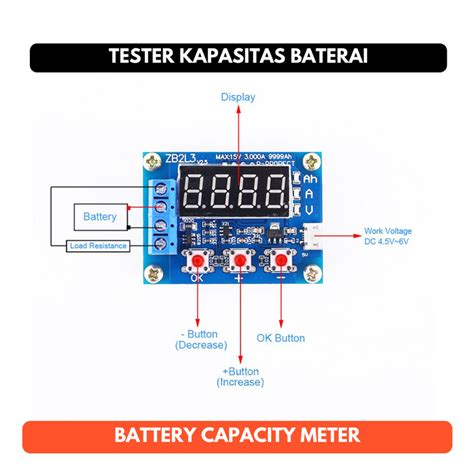 Promo Tes Kapasitas Baterai Alat Tester Battery Capacity Aki Zb L Kota Surabaya Ahrar