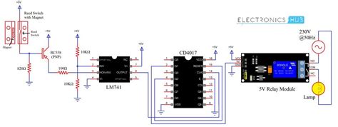 Automatic Washroom Light Switch Circuit Diagram And Working