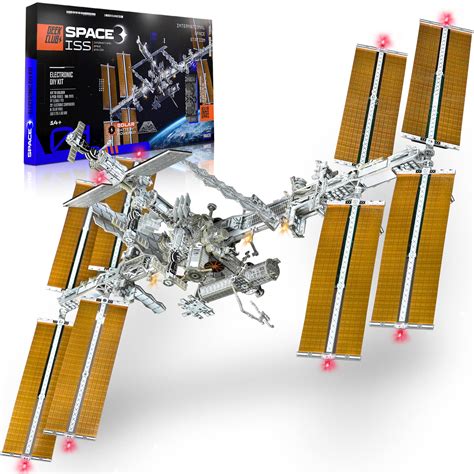 Buy Geeek Club Space O Diy Science Kit Solar Powered International Space Station Electronic