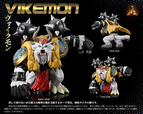 Miman Studio Digimon Adventure Vikemon Mirai Collectibles
