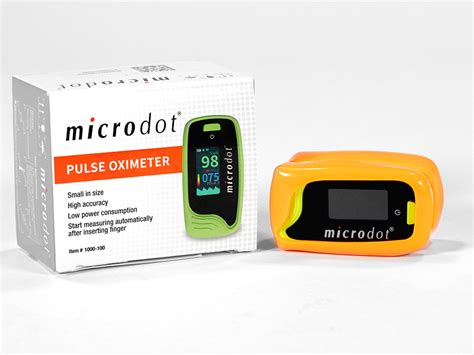 Microdot Digital Fingertip Pulse Oximeter Life Assist