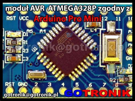 Moduł ATMEGA P zgodny z Arduino Pro Mini
