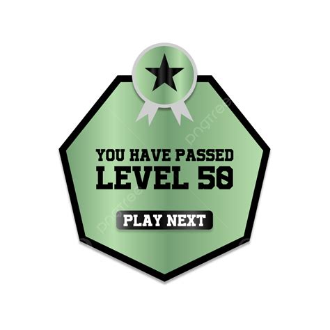 Game Level Map Vector Hd Png Images Metal Shape Colorful Game Level