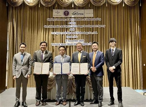 Ispace Gistda And Mu Space Agree To Collaborate On Lunar Exploration Mission For Thailands