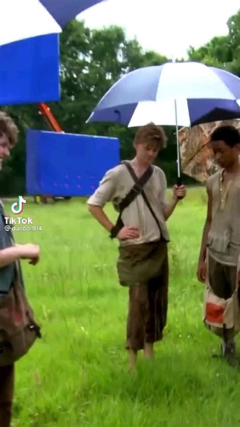 Newt Film le labyrinthe Scènes drôles Newt labyrinthe