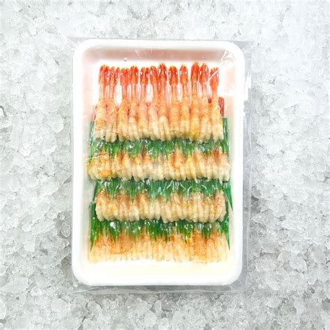 Amaebi Sashimi ~ Cold Water Shrimps Raw Fisk