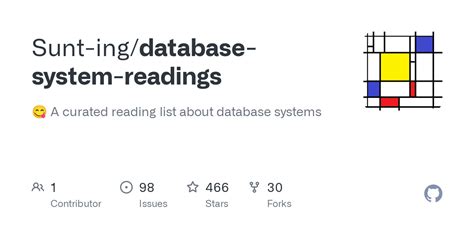 Github Sunt Ingdatabase System Readings Yum A Curated Reading