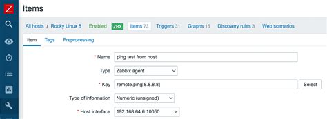 How To Send Ping From Zabbix Agent Linux And Monitoring Blog