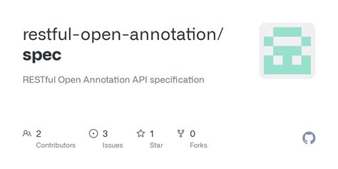 Github Restful Open Annotationspec Restful Open Annotation Api Specification