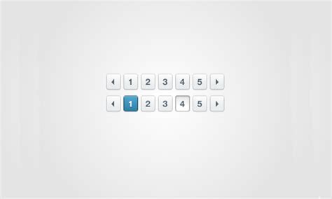 32 Beautiful And Clean Pagination Element Designs