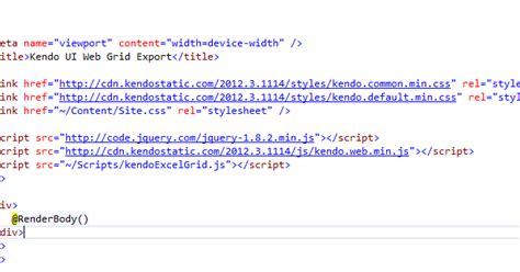 Blog For Programmers How To Use Multiple Kendo Ui Grid Mvc In Single