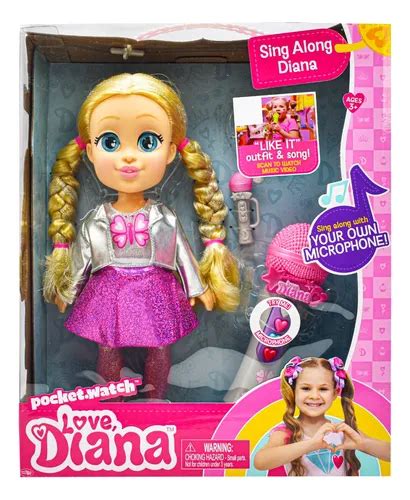 Love Diana Sing Along Diana Muñeca 32cm Headstar Envío Gratis