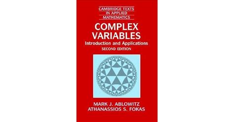 complex variables introduction and applications by mark j ablowitz