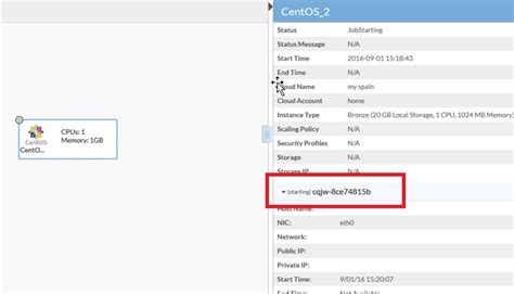 Centos 7 Image Gets Stuck On Starting State On A Vmware Vcenter Cloud