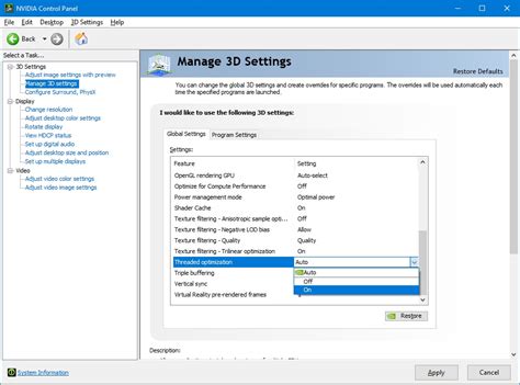Best Nvidia Control Panel Settings For GTX Ti Performance