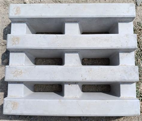 Grey Rectangular 80mm Outdoor Grass Concrete Paver Block Dimension 250x250x60mm Thickness