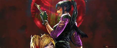 Harley Quinn And Punchline Dc Anti Hero 4k Wallpaper Download
