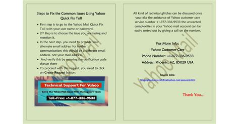 Steps To Fix Yahoo Mail Common Issue Steps To Fix Common Issues In