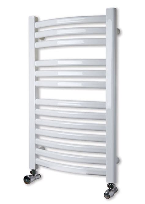 Myson Ferlo White Curved Towel Rail