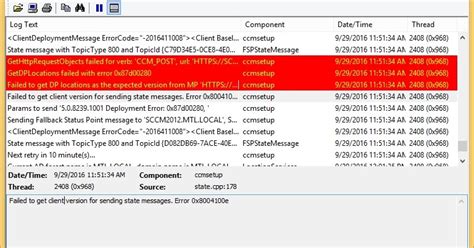 Configmgr Tips And Tricks Issue With Pushing Sccm Client 2012 To