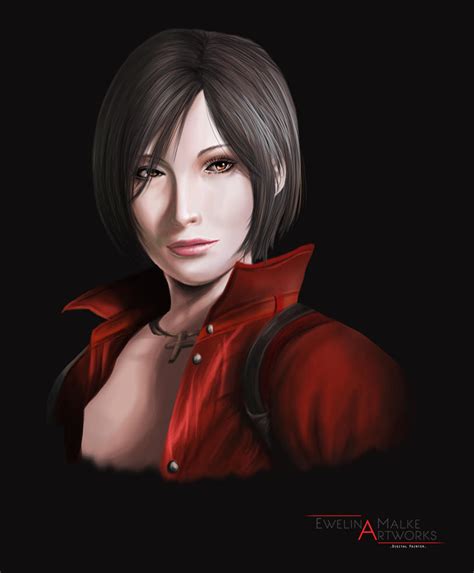 Ada Wong Color Practice By Ewelinamalke On Deviantart