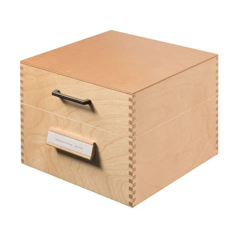 Han Karteikasten Din A5 Für 900 Karteikarten Braun Mit Deckel