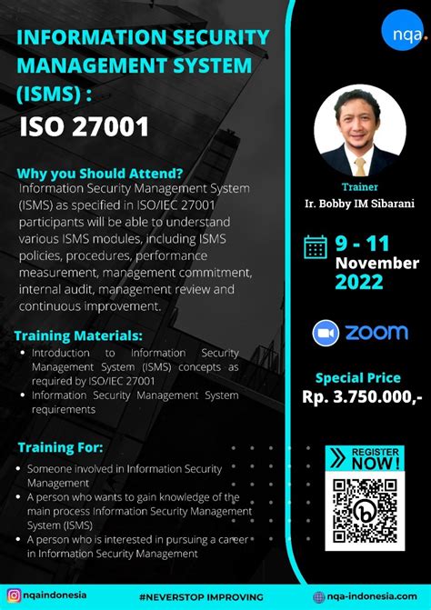 Information Security Management System ISMS ISO IEC NQA Indonesia