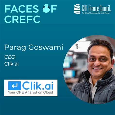 Faces Of CREFC Parag Goswami
