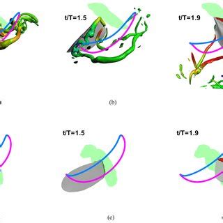 Vortex Structures And Local Contribution Of Vortices To Lift Download Scientific Diagram