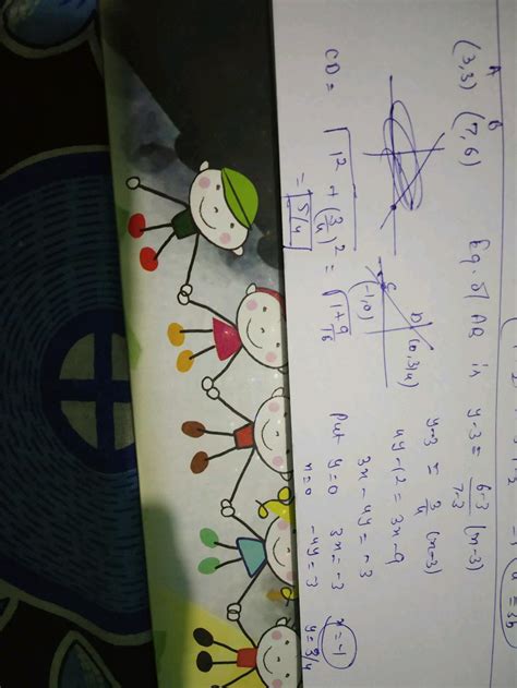 If The Coordinates Of The Point A And B Be And Then The