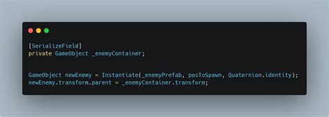 Spawning Objects In Unity Without The Clutter Roland Hunter Medium