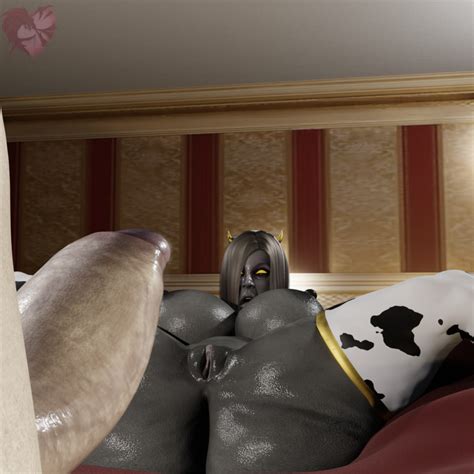 Rule 34 Cow Print Glowing Eyes Grey Skin Huge Ass Huge Breasts Huge