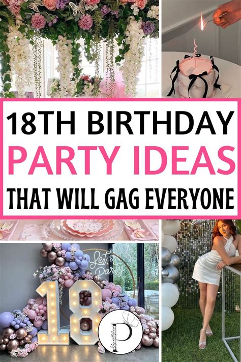 30 Birthday Party Ideas For The Best 18th Birthday Ever