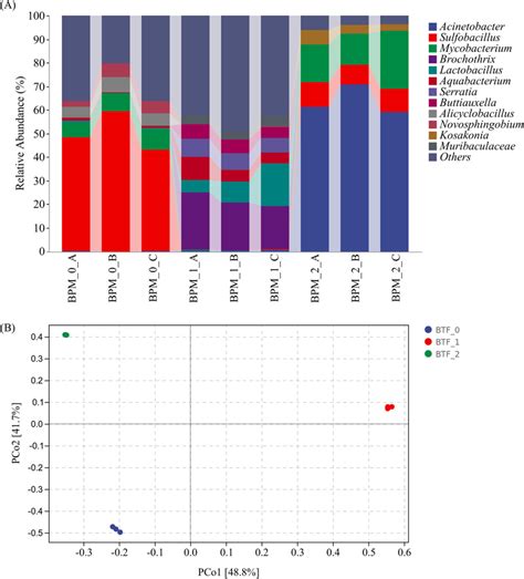 Principal Coordinates Analysis Pcoa Of Bacterial Communities Based On