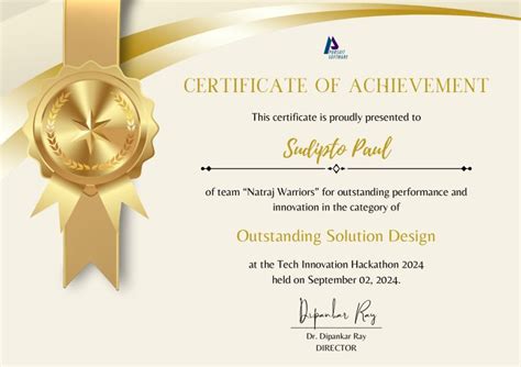 Sudipto Paul On Linkedin Hackathon Ai Generativeai Softwaredevelopment Innovation