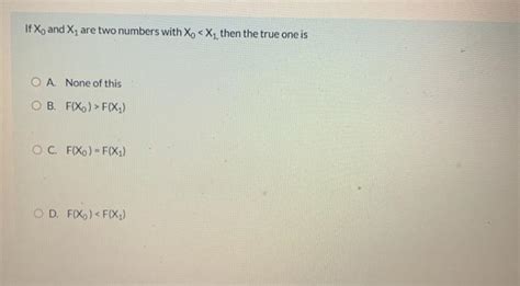 Solved Suppose The Random Variable X Follows A Normal
